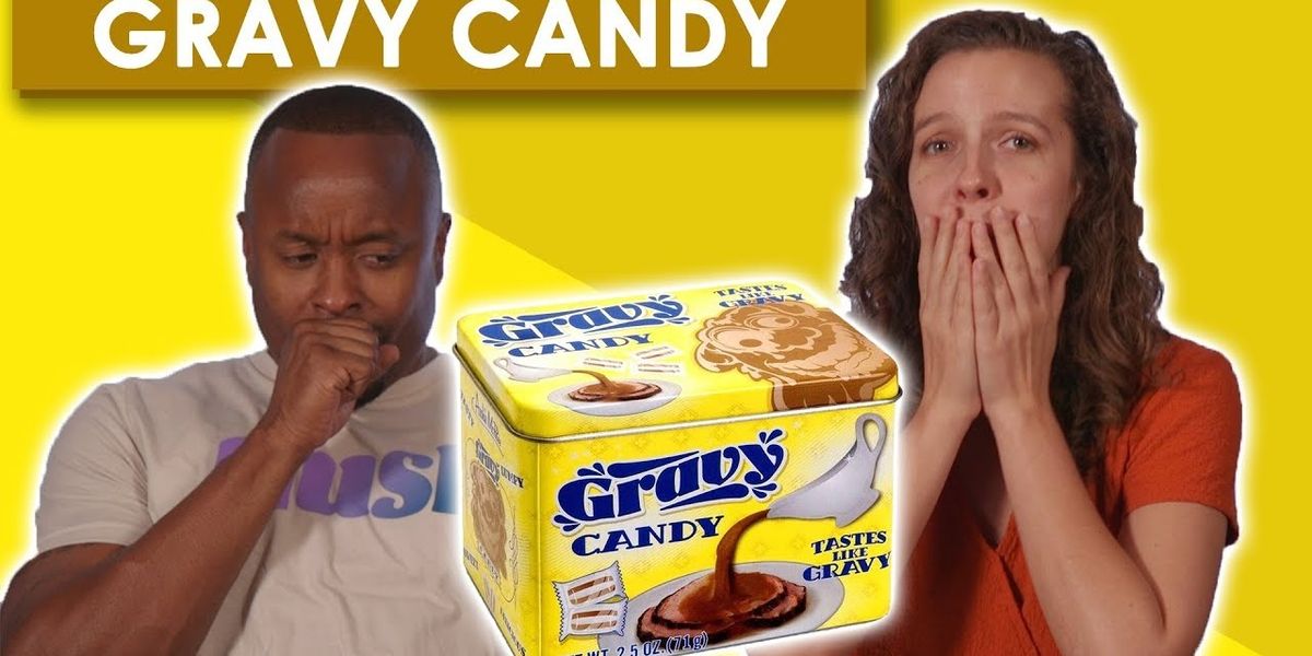 We tried Gravy candy! - It's a Southern Thing