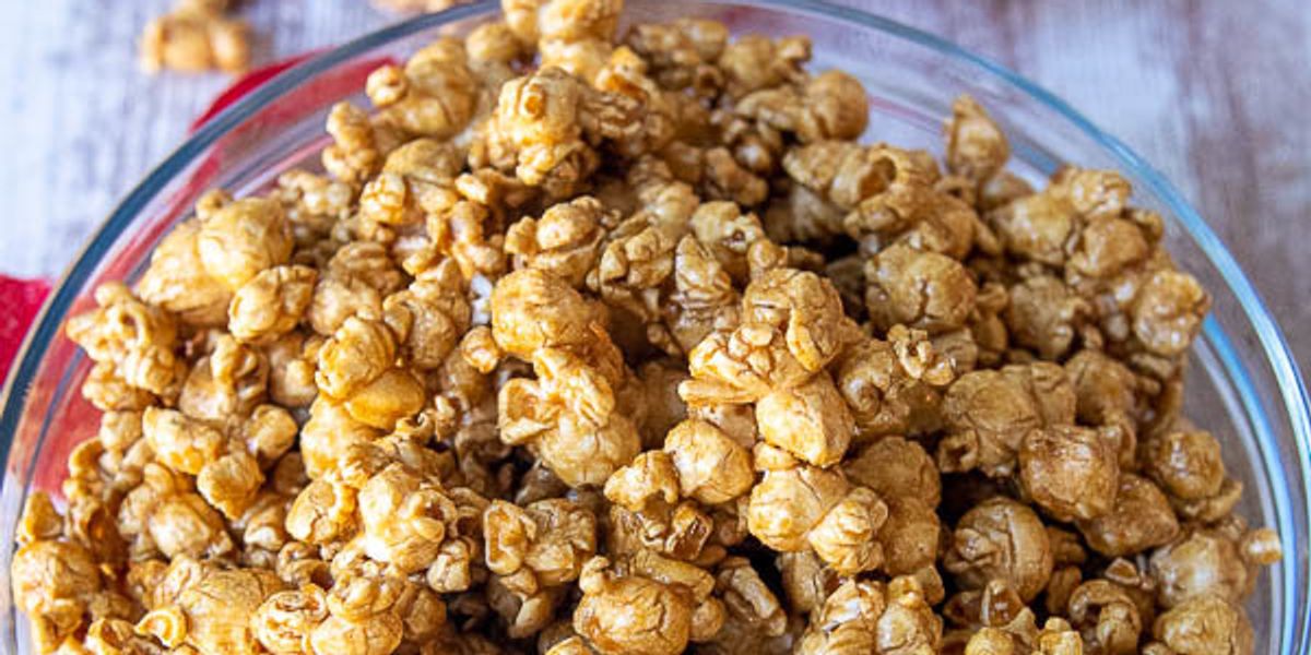 Easy Homemade Caramel Corn Recipe | Best Caramel Corn in Minutes! - My ...