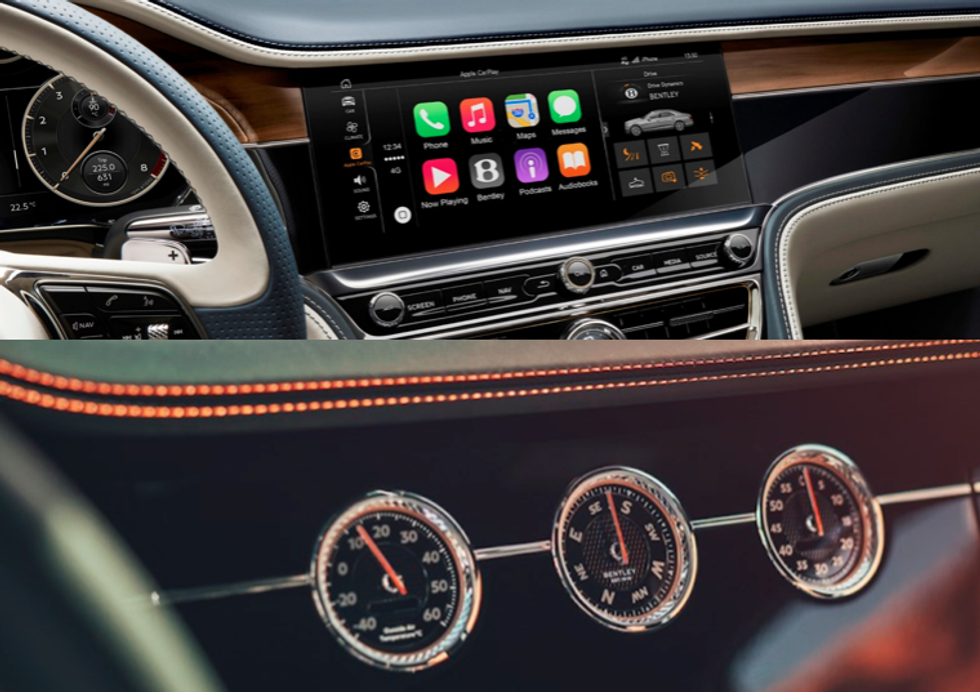 Bentley 2020 Flying Spur interior technology hands-on - Gearbrain