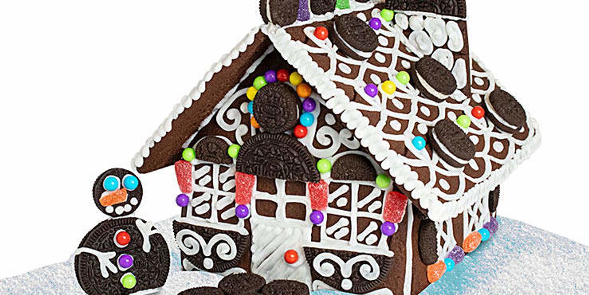 Oreo just unveiled its own cookie house kit so gingerbread is ...