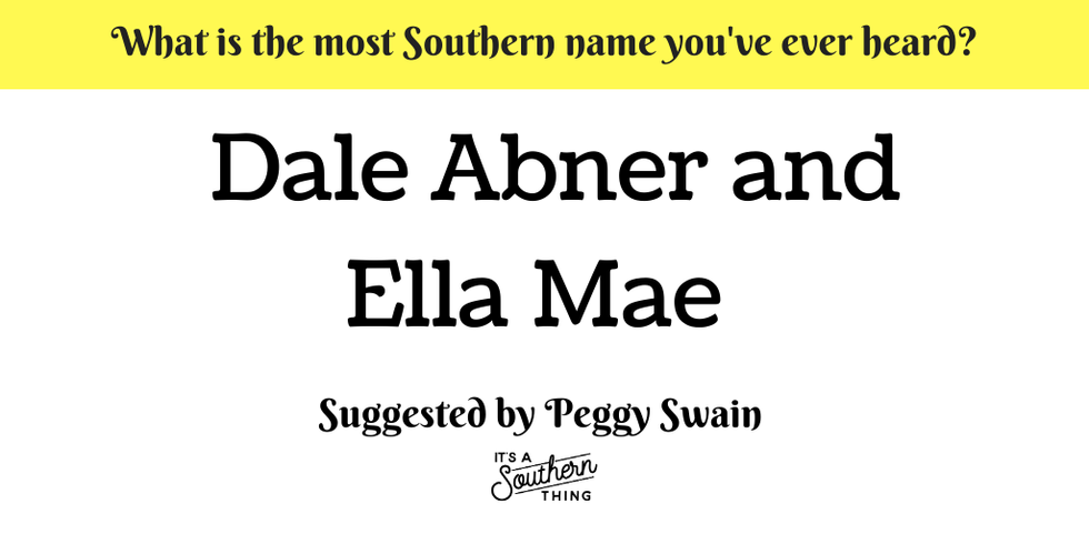 42 of the most Southern names ever - It's a Southern Thing