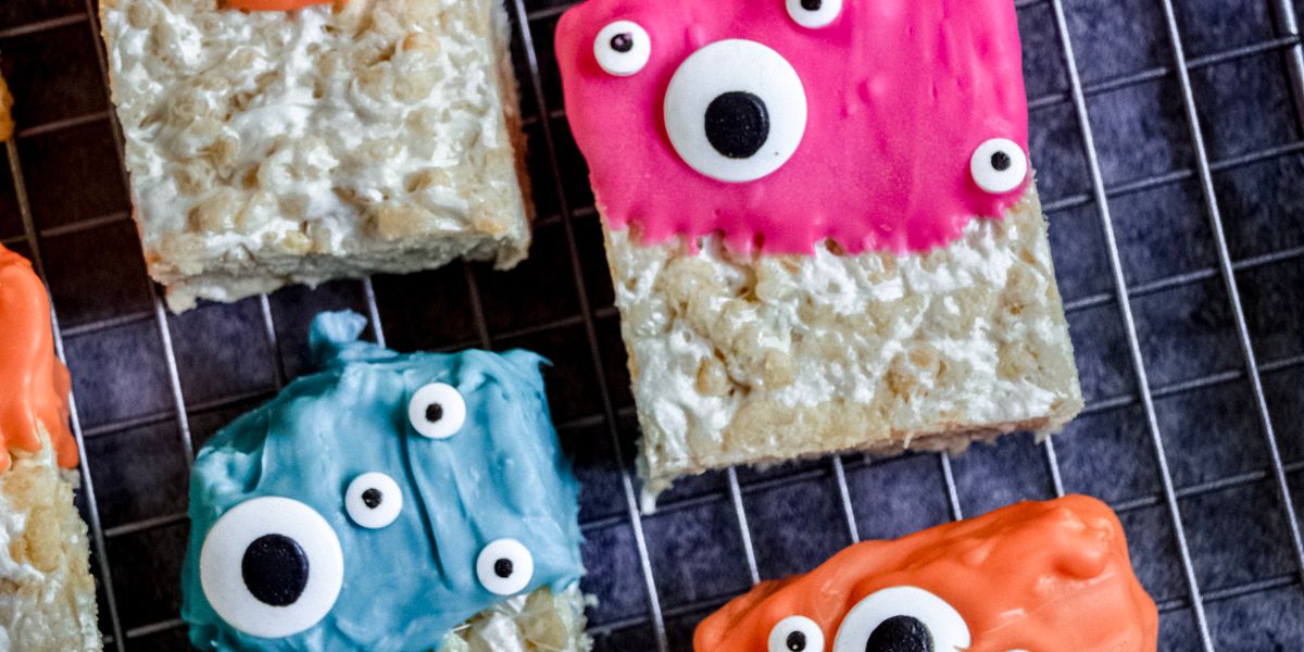 Monster Rice Krispies Treats - My Recipe Magic
