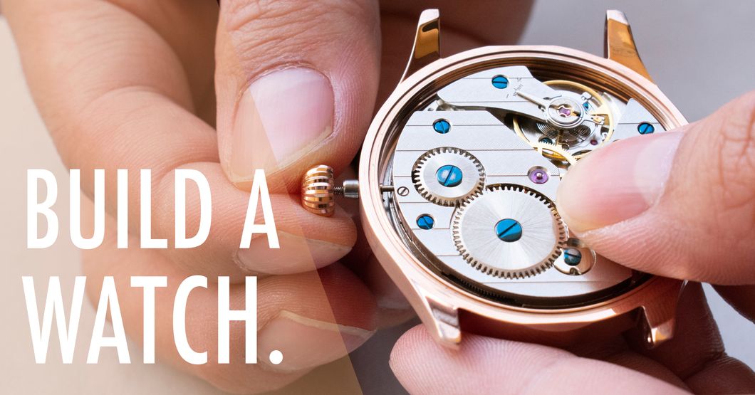 Build Your Own Watch With Rotate's Kits