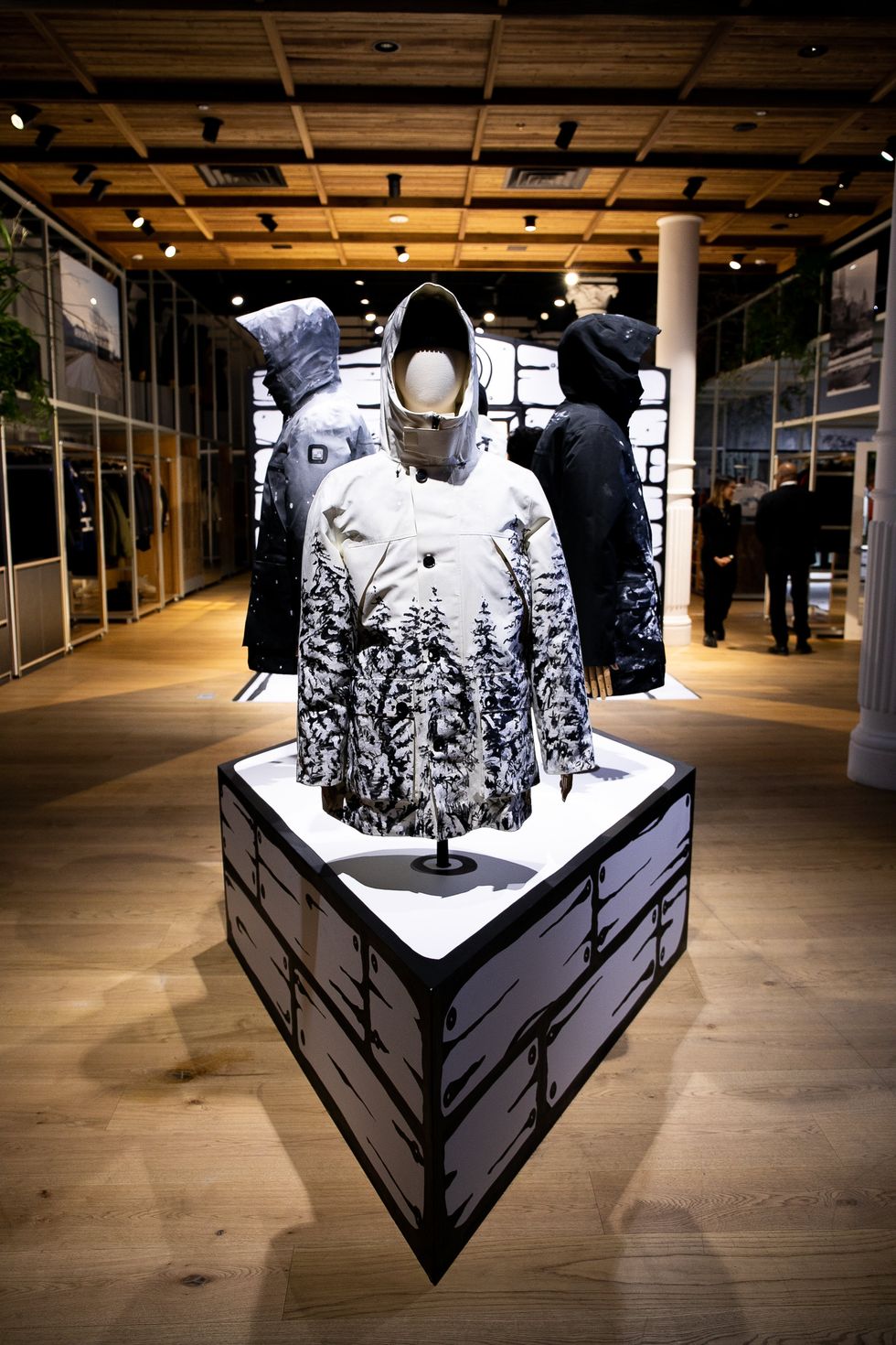 Woolrich Debuts First Snow Room In the U.S. - PAPER Magazine