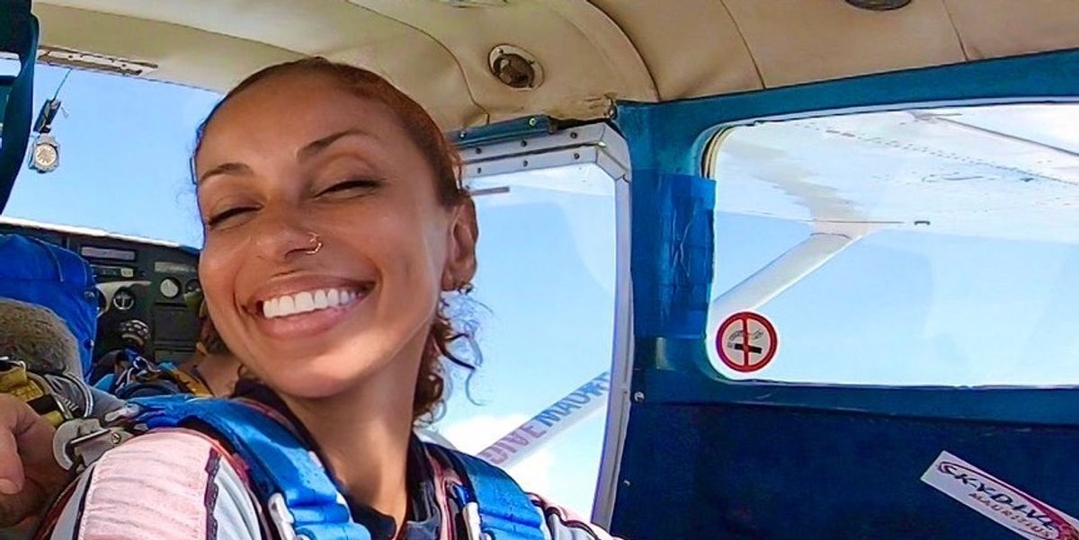 Mya Skydiving Is Travel Bucket List Goals - xoNecole