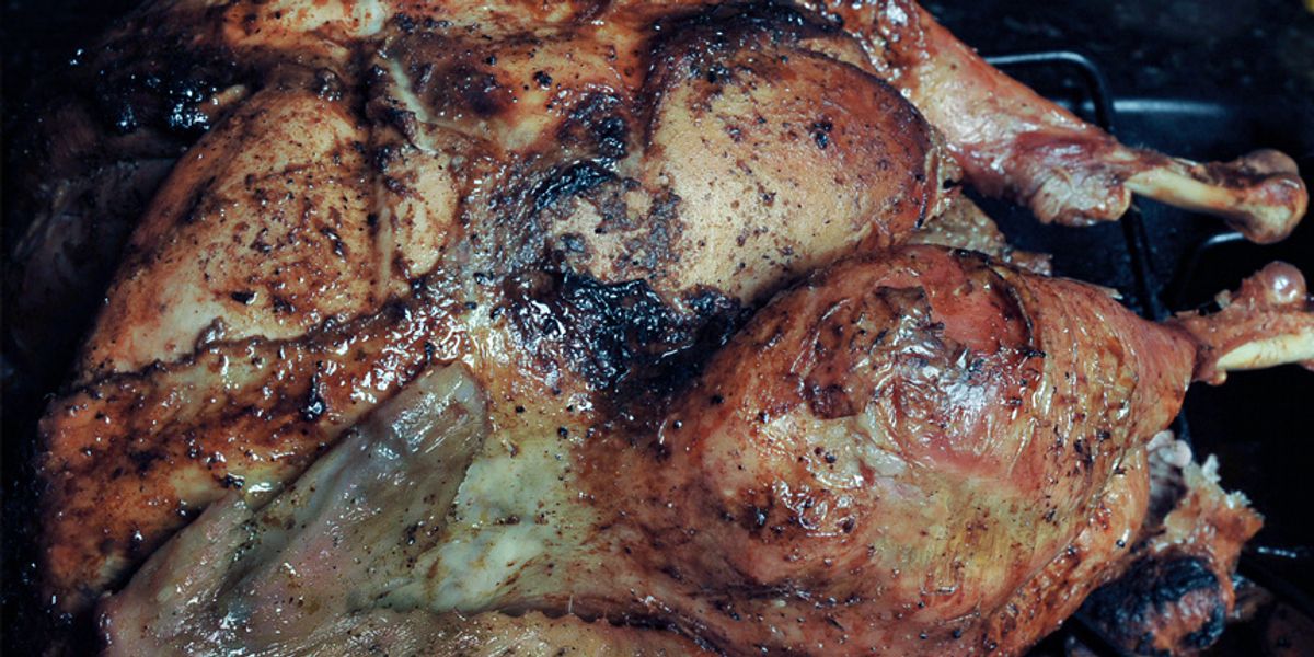 How to make Wood Fired Turkey - Thanksgiving Dinner Recipe - My Recipe ...