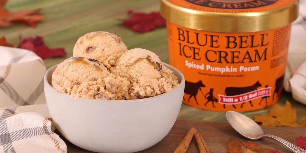 Blue Bell's Spiced Pumpkin Pecan ice cream is back - It's a Southern Thing