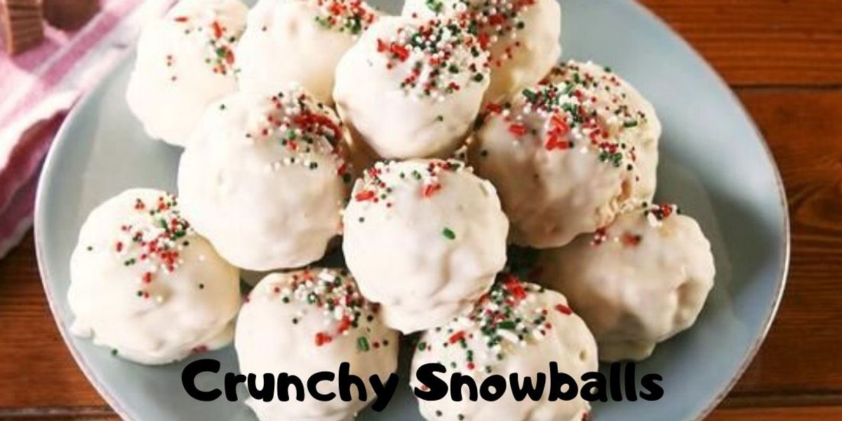 Crunchy Snowballs - My Recipe Magic