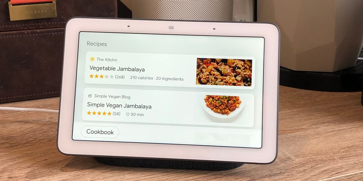 Google Nest Hub displays now follow your dietary requirements - Gearbrain