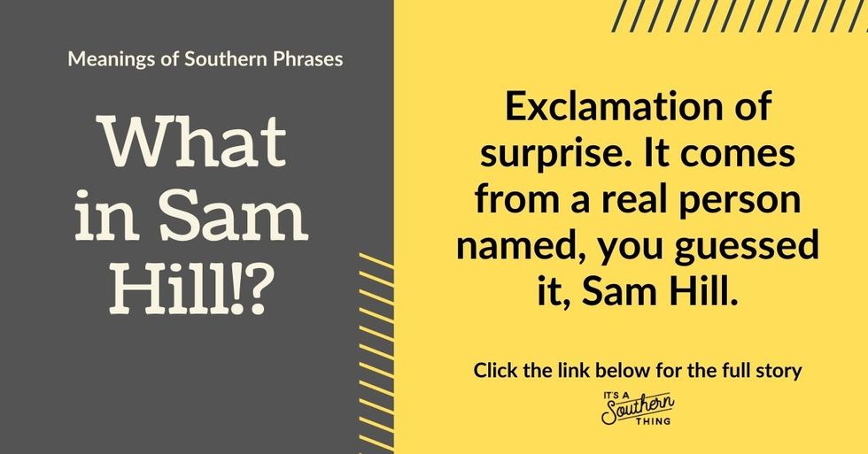 Here's what these quirky Southern phrases mean - It's a Southern Thing