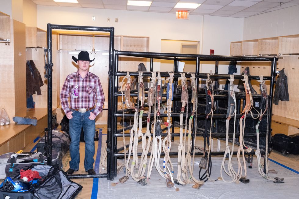 Haunting Photos From NYC Rodeo: Professional Bull Riders MSG - PAPER ...
