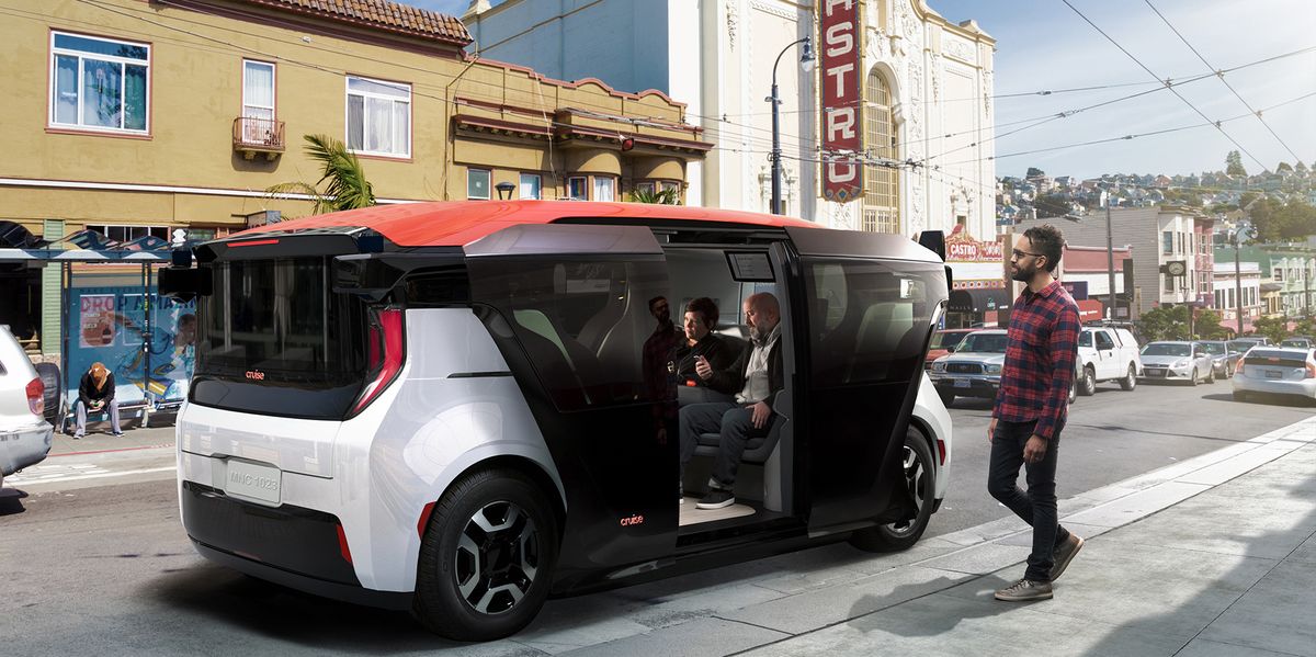Origin is a fully driverless minivan by GM's Cruise division - Gearbrain