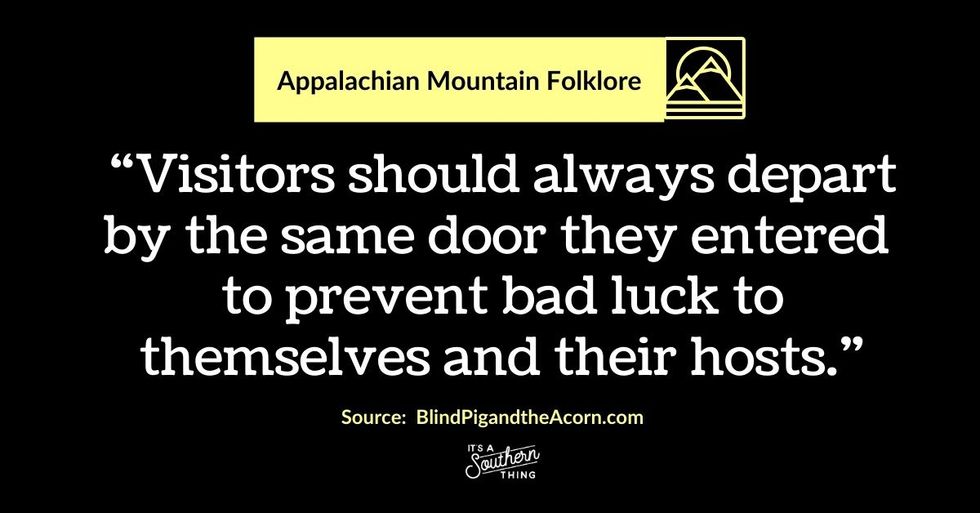19 pieces of mountain folklore for everyday life - It's a Southern Thing