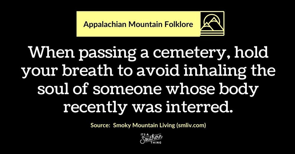 19 pieces of mountain folklore for everyday life - It's a Southern Thing
