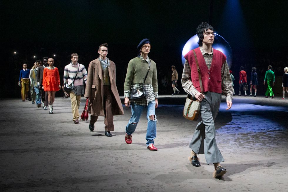 Gucci Challenges Notions of Toxic Masculinity for Fall 2020 - PAPER ...
