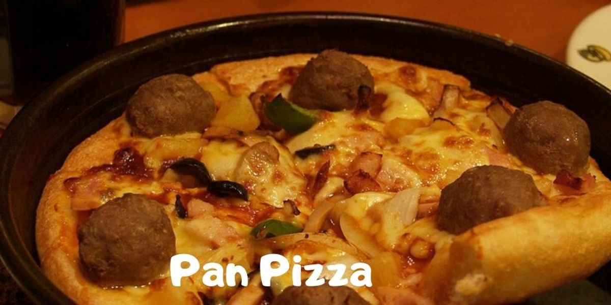 Pan Pizza - My Recipe Magic