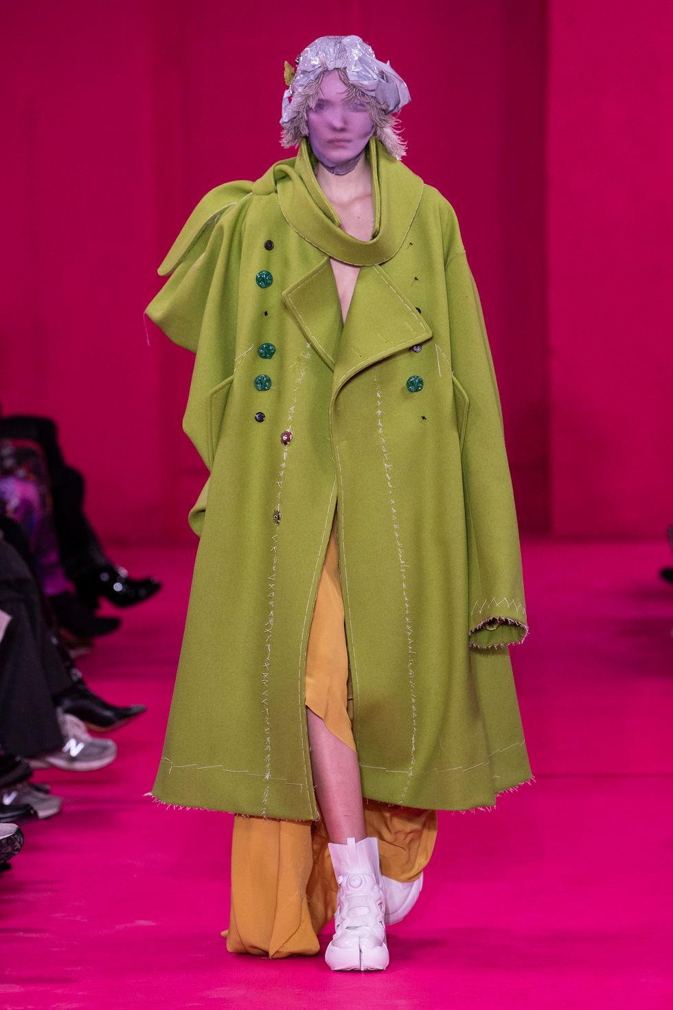 Viral Model Leon Dame Returns for Margiela Couture Show - PAPER Magazine