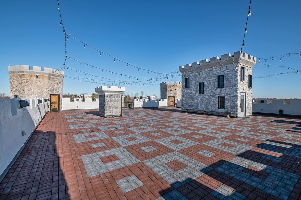 You can stay at a medieval-style castle in Kentucky with its own spa ...