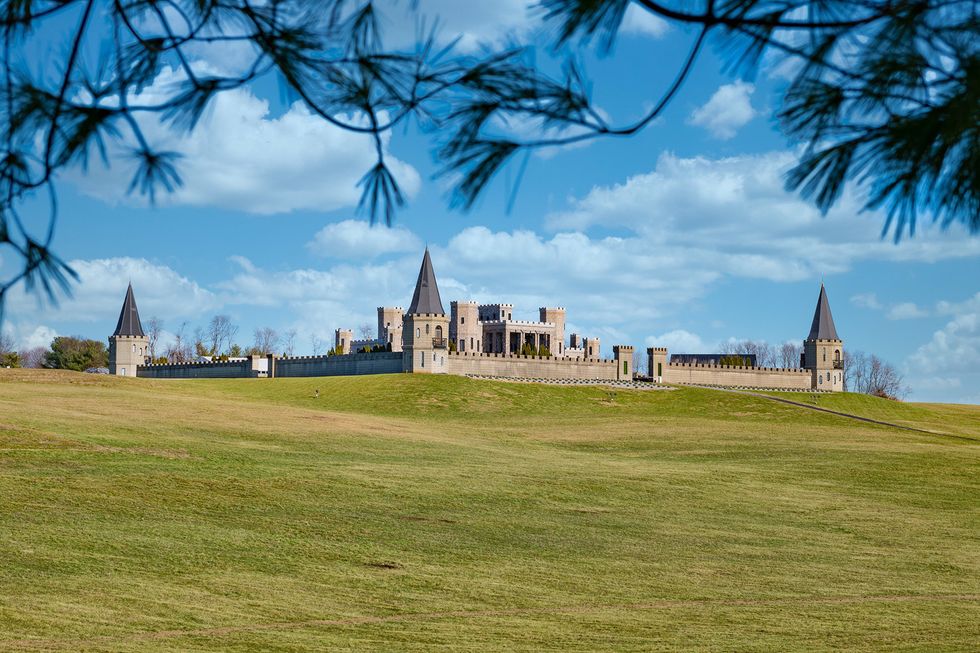 You can stay at a medieval-style castle in Kentucky with its own spa ...