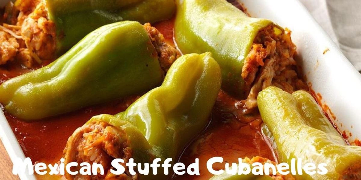 Mexican Stuffed Cubanelles - My Recipe Magic