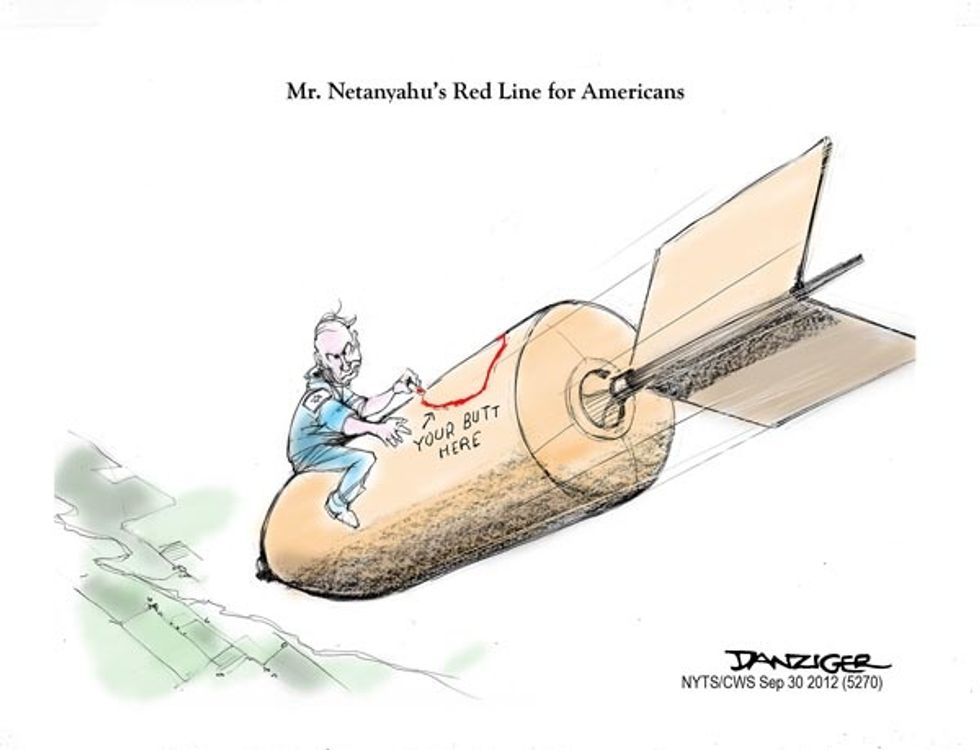 Mr. Netanyahu’s Red Line For Americans - National Memo
