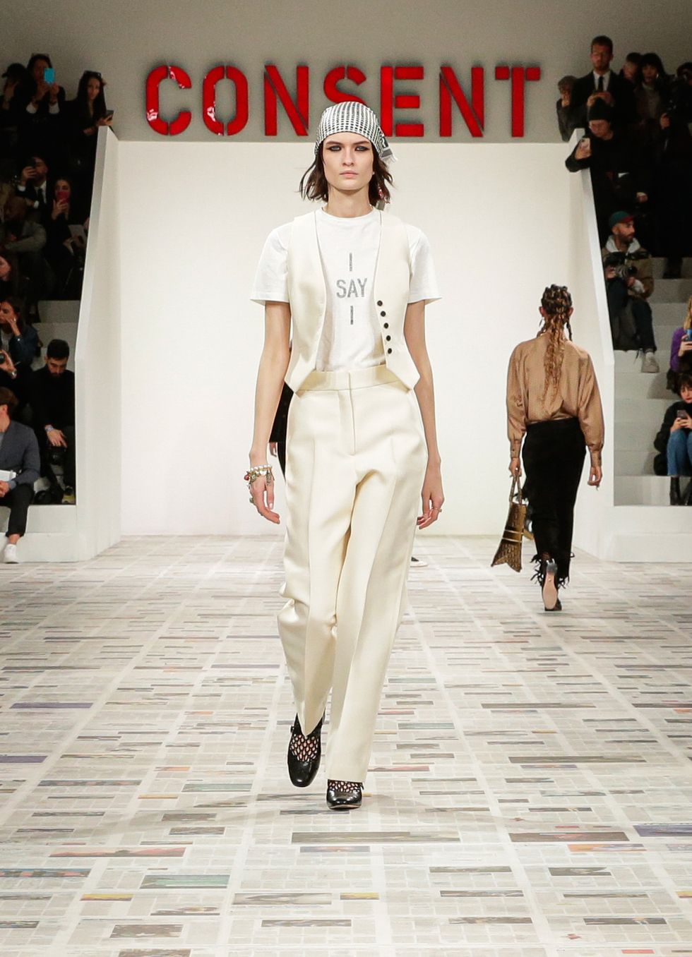 Dior's Fall 2020 Feminist Slogans Were Anything But Subtle - PAPER Magazine