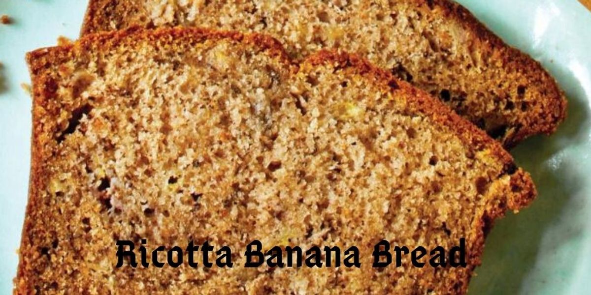 Ricotta Banana Bread - My Recipe Magic