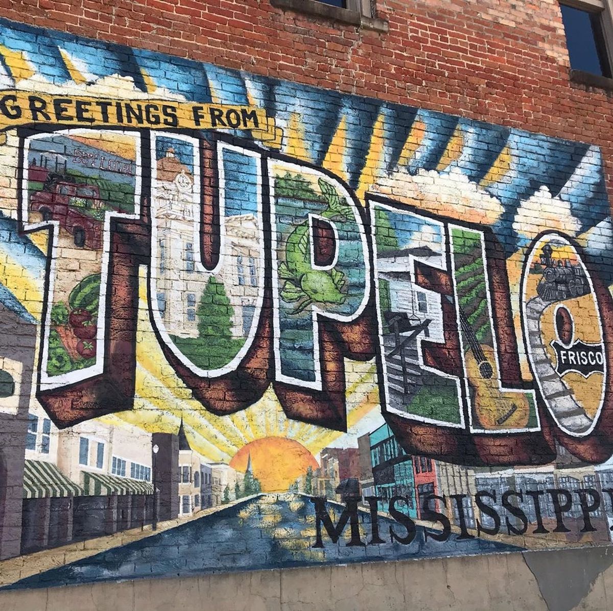 Snap a pic in front of Tupelo's murals - It's a Southern Thing