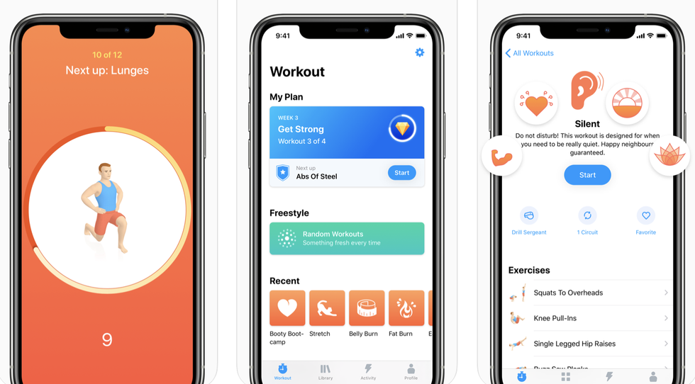 Stay fit while stuck at home with these exercise apps - Gearbrain