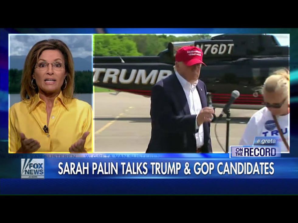 Palin: Donald Trump Is ‘Joe Six-Pack’ With ‘Common-Sense’ Solutions ...