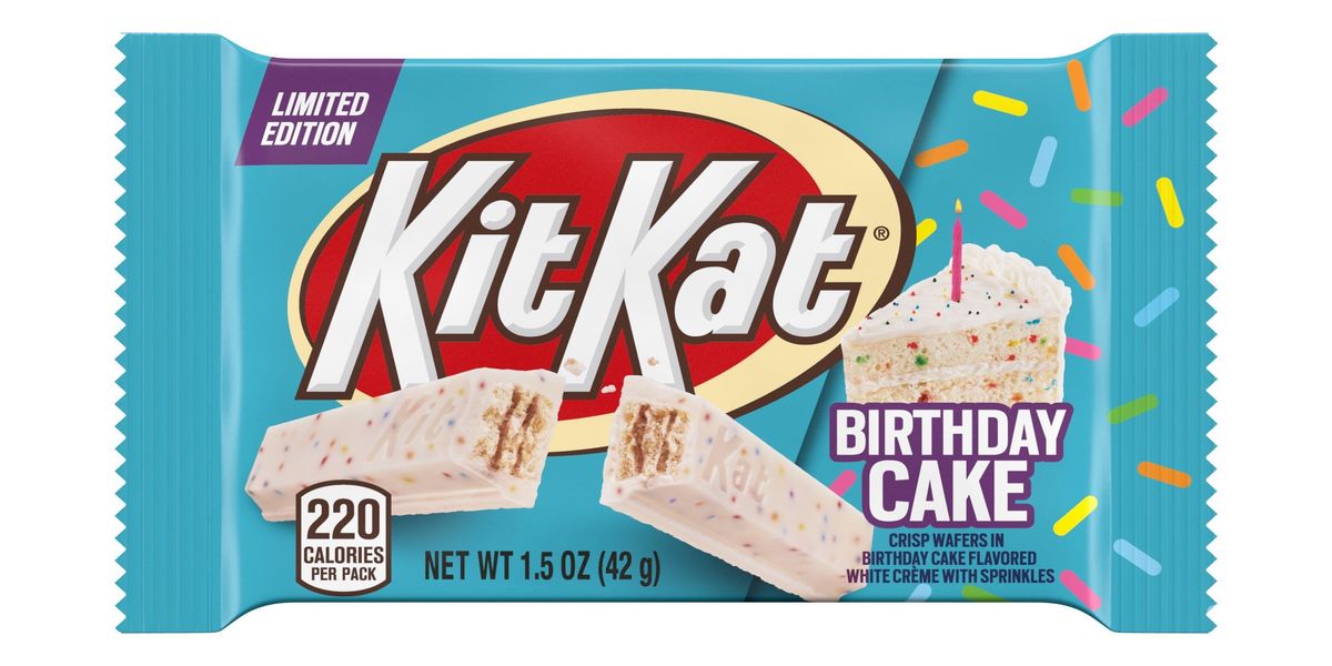 Kit Kat is launching a Birthday Cake flavor so put on your party hats ...