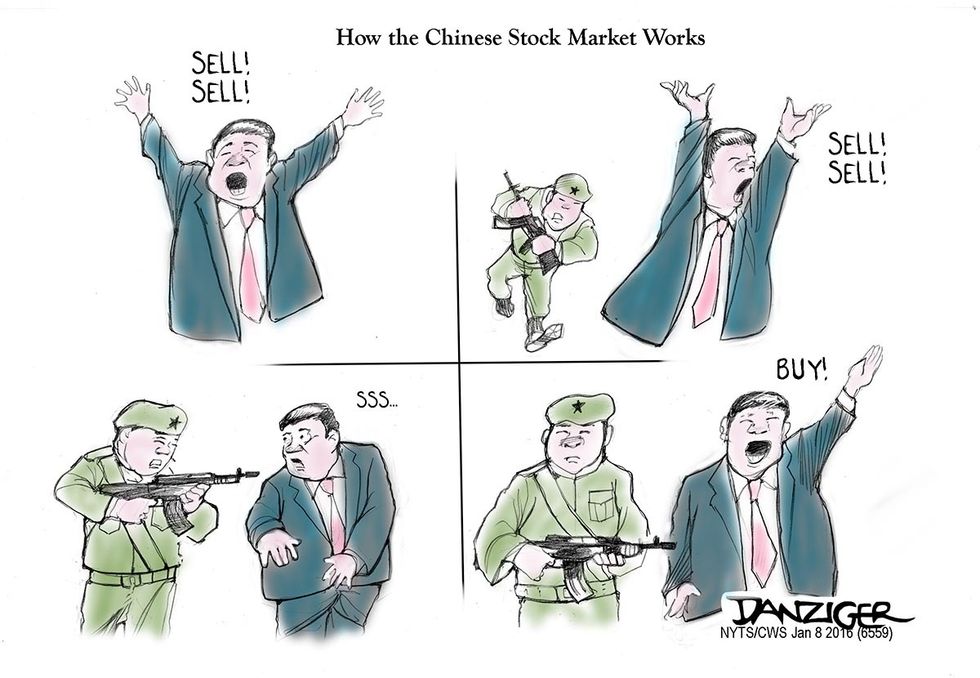 Cartoon: How The Chinese Stock Market Works - National Memo
