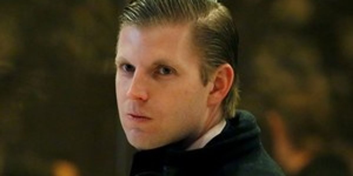 Eric Trump -- And Father -- Avoid Process Server In New York Fraud Case ...