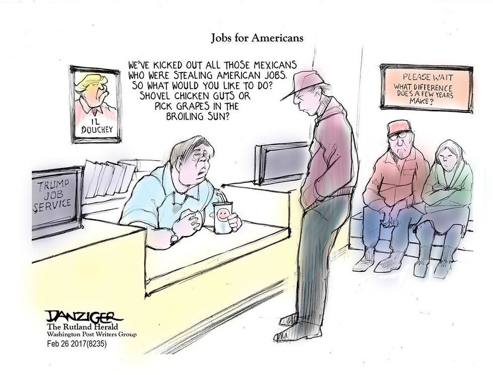 Danziger: The Chicken Guts Of Wrath - National Memo