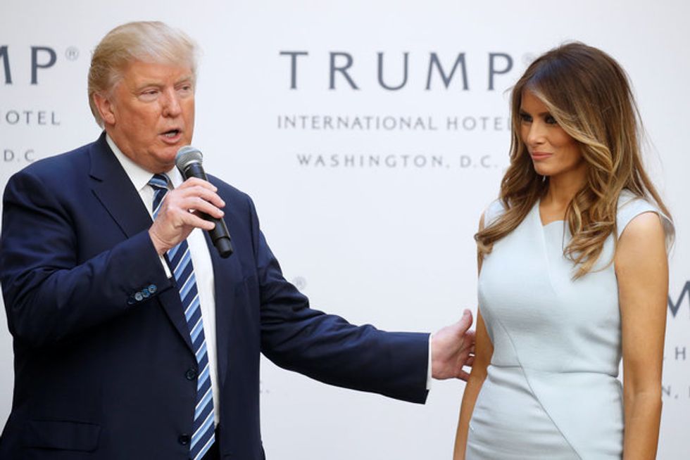 As Melania Delivers Speech Against ‘Cyber-Bullying’, Trump Keeps ...