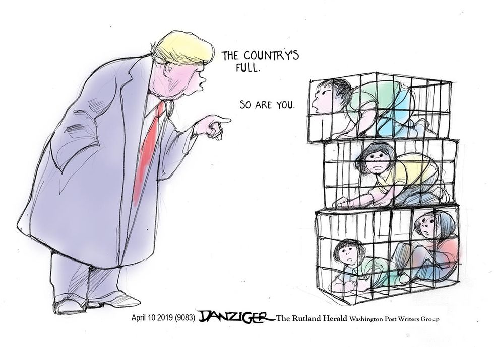 Danziger: Liberty Weeps - National Memo