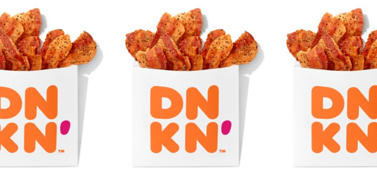 Dunkin' Donuts is now selling 'snackin' bacon,' and it's exactly what ...