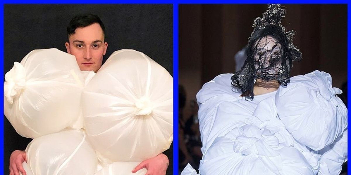 People Are Creating DIY Runway Looks In Quarantine - PAPER Magazine
