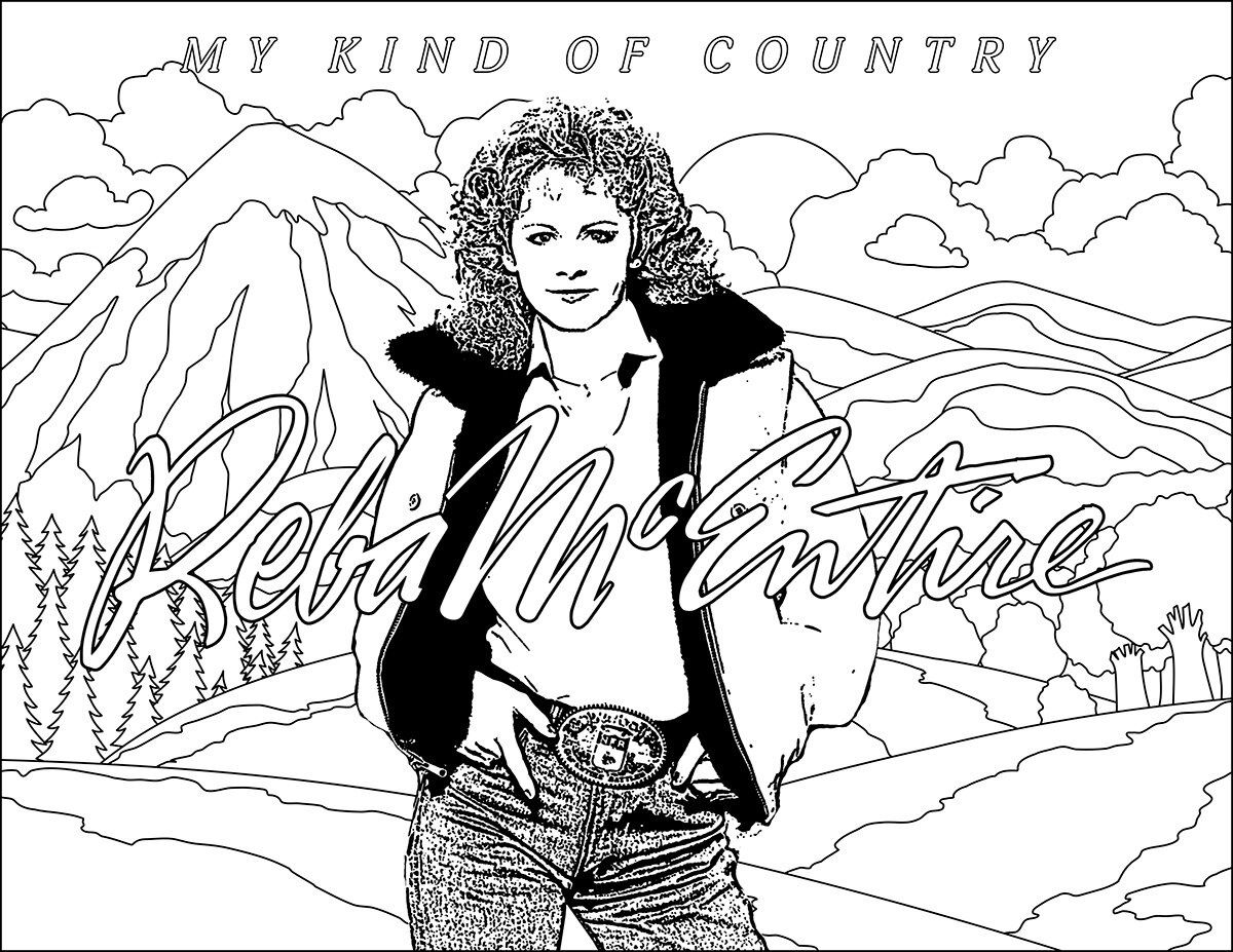 Reba McEntire is offering free coloring pages inspired by her songs ...