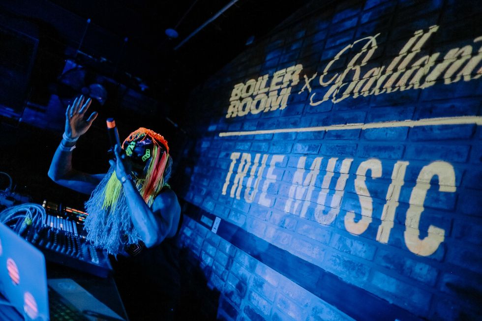 Boiler Room Bogotá: DJ Playero, DJ Pope, Ynfynt Scroll - PAPER Magazine