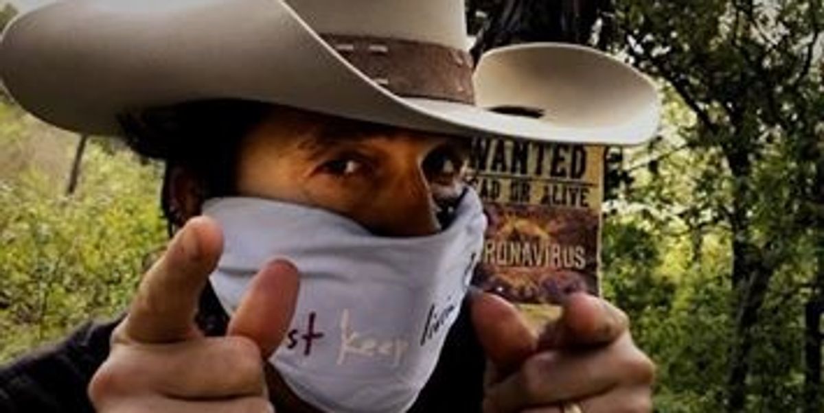 Learn how to make a bandana mask from Matthew McConaughey AKA Bobby ...