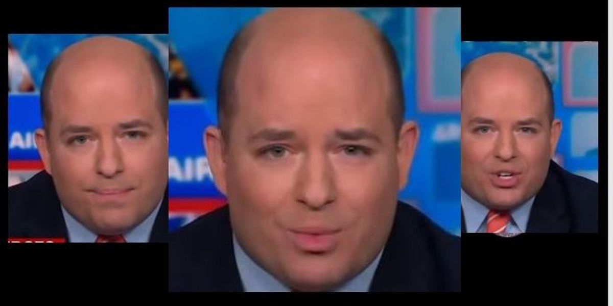 Cnns Brian Stelter Cries About His Own Fake News Theblaze