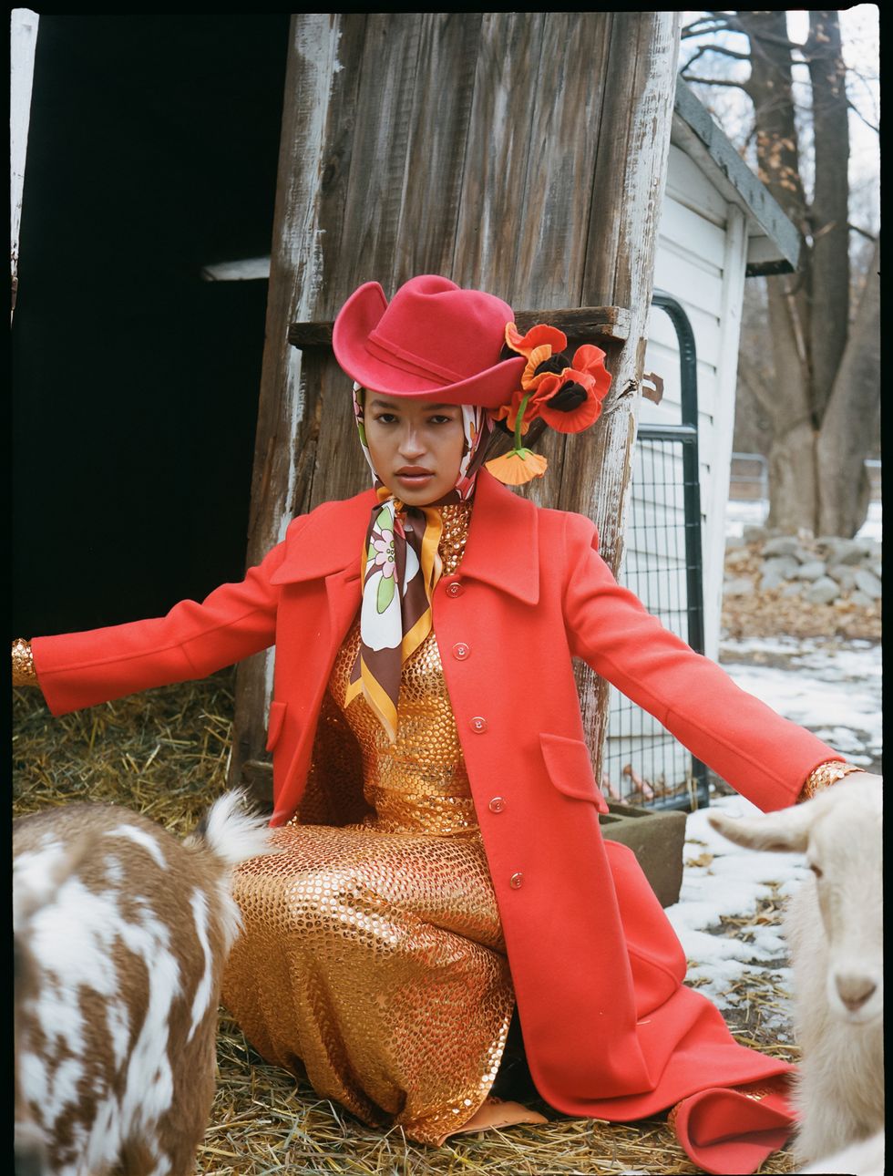 Model Ciarda Hall Takes Us to Upstate New York - PAPER Magazine