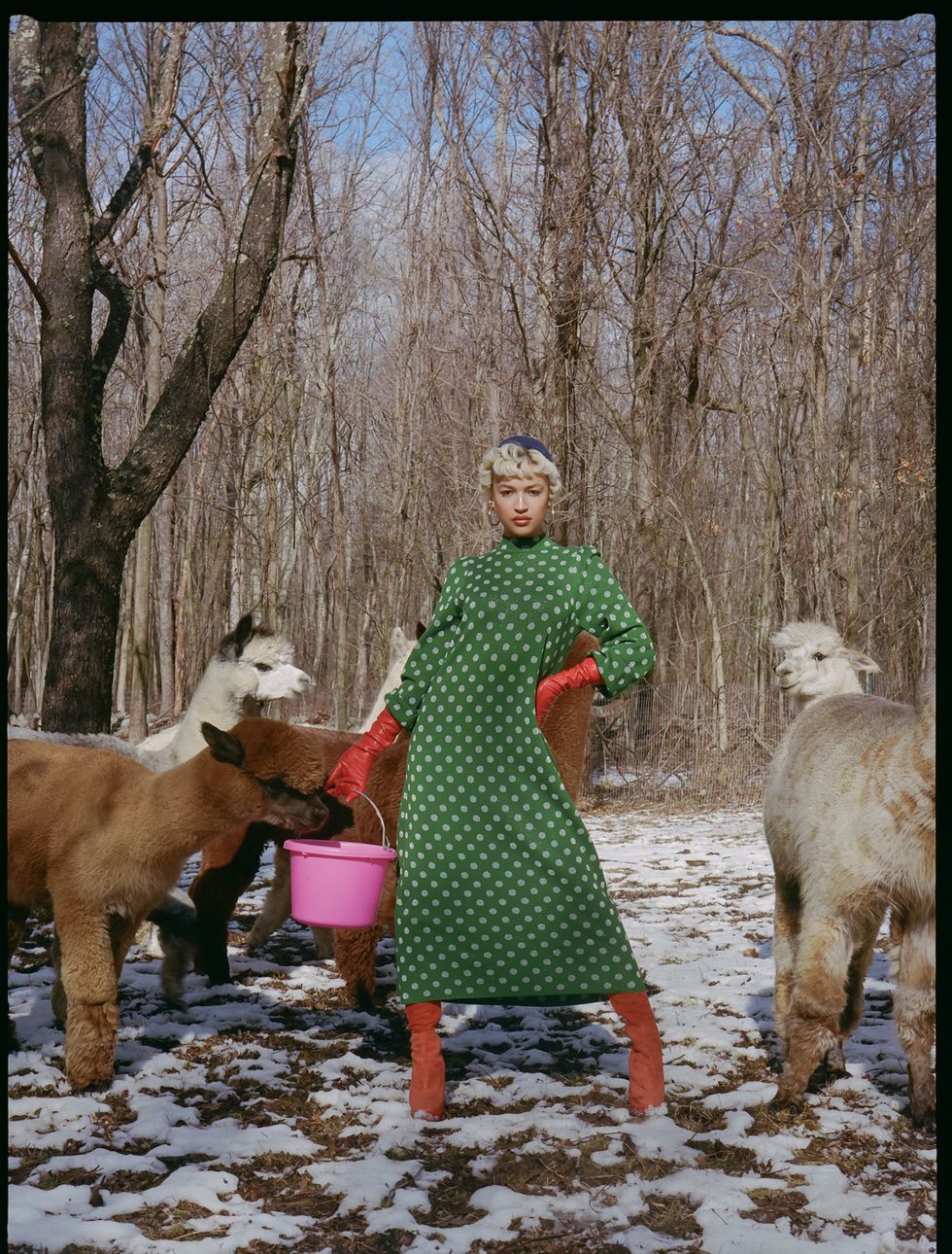 Model Ciarda Hall Takes Us to Upstate New York - PAPER Magazine