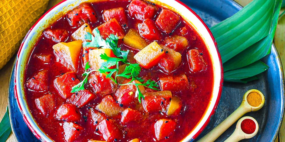 Sweet And Spicy Watermelon Curry - My Recipe Magic