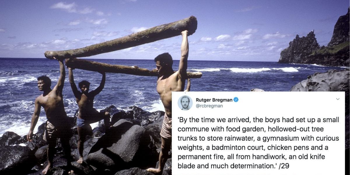 The true story of these shipwrecked boys shows the grim vision of 'Lord ...