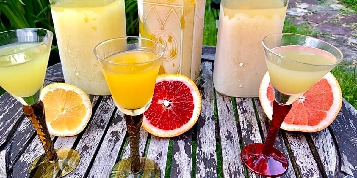 Limoncello, Arancello Rosso, and Pompelmocello - My Recipe Magic