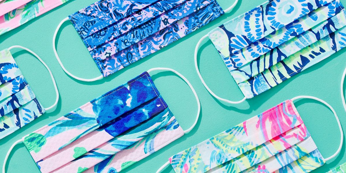 Lilly Pulitzer face masks are here, and they're the burst of color we ...