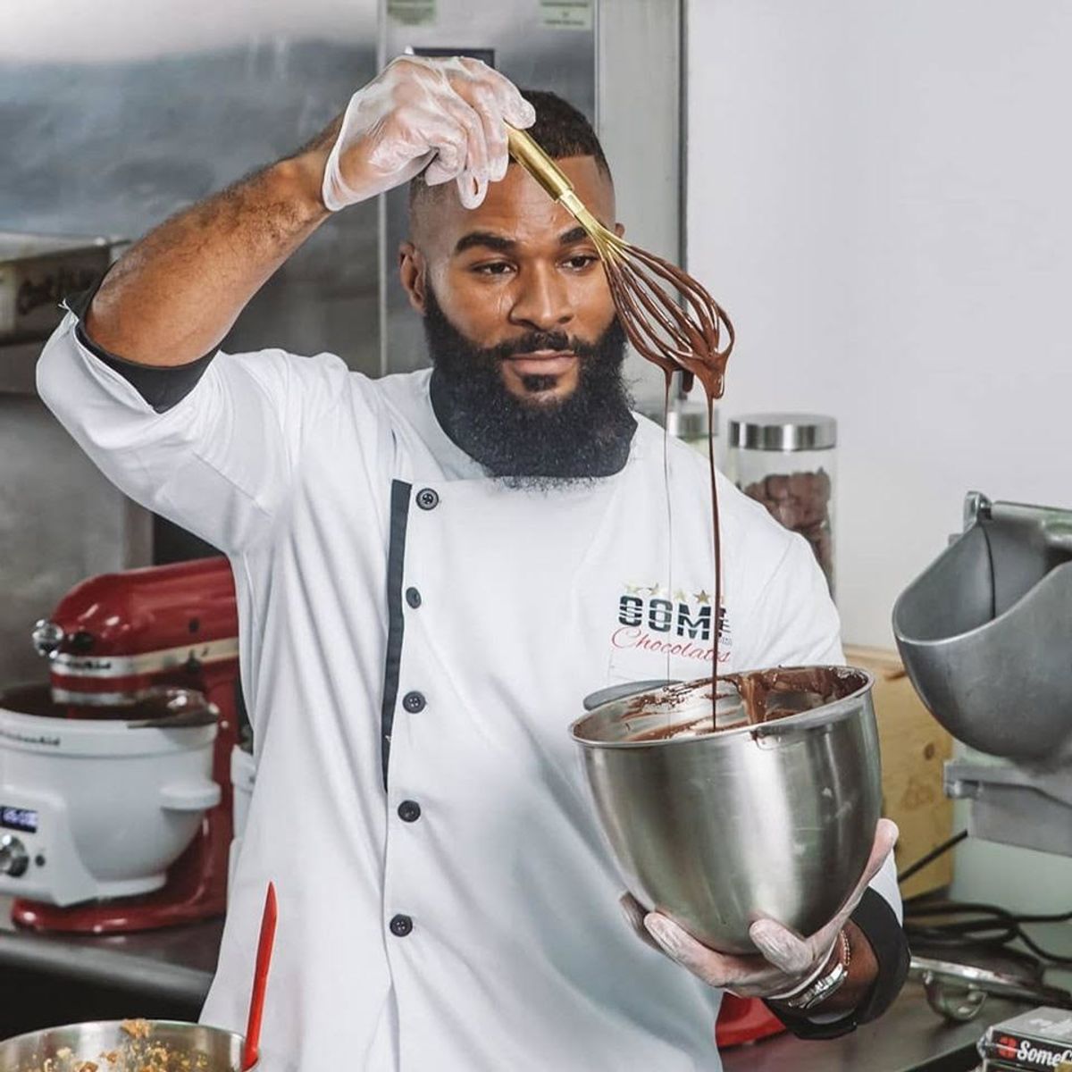Patrick A Glanville | Jerk Chocolate Crunch Bars - xoNecole