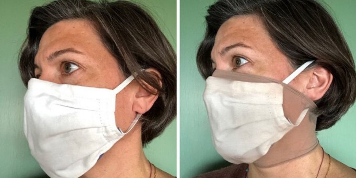 Putting pantyhose over of a homemade mask boosts effectiveness up to 50 ...